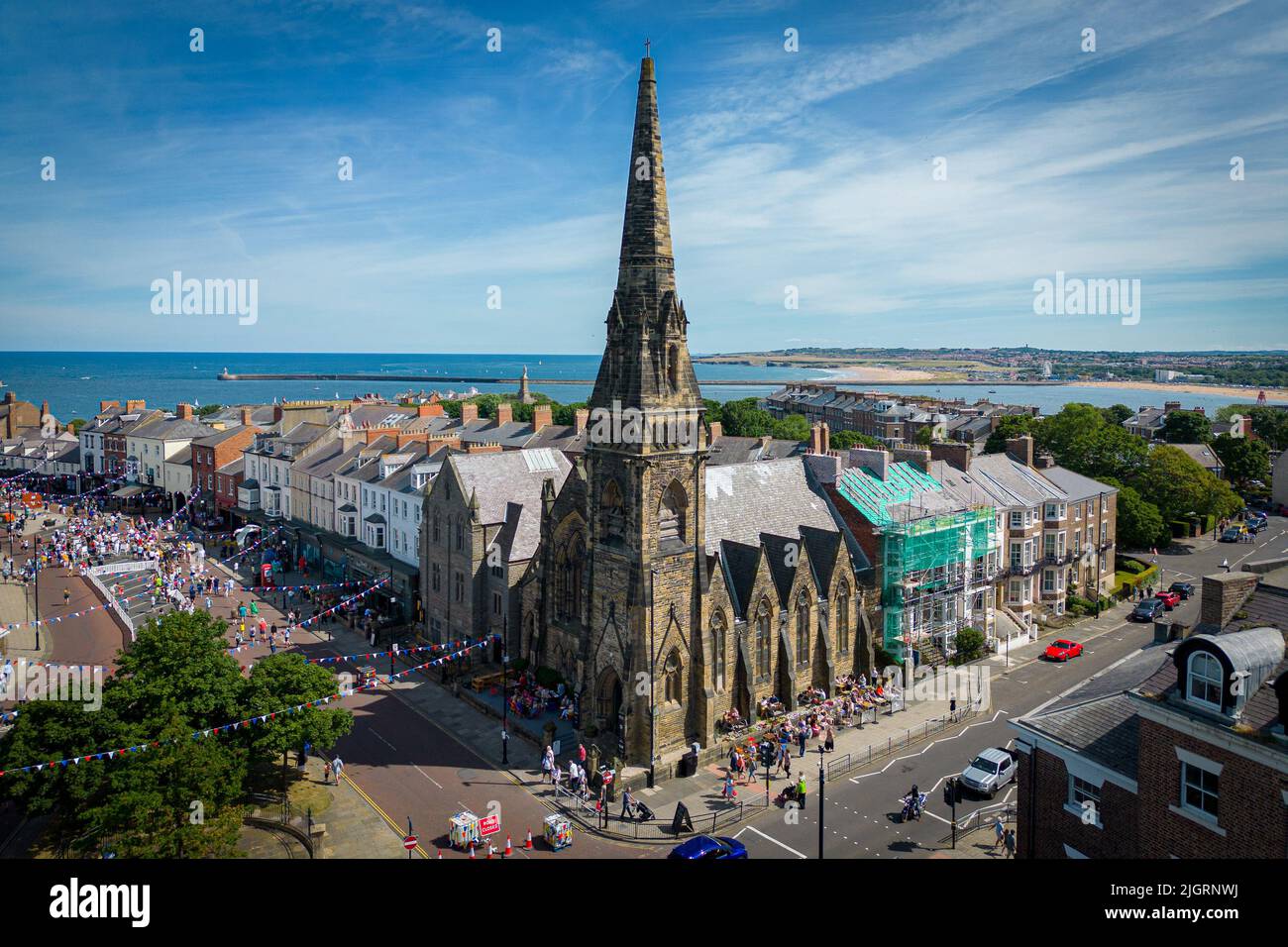 Aerial tyneside hi-res stock photography and images - Alamy