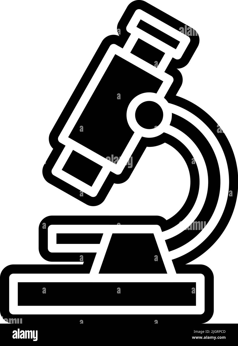 Chemistry microscope icon Stock Vector Image & Art - Alamy