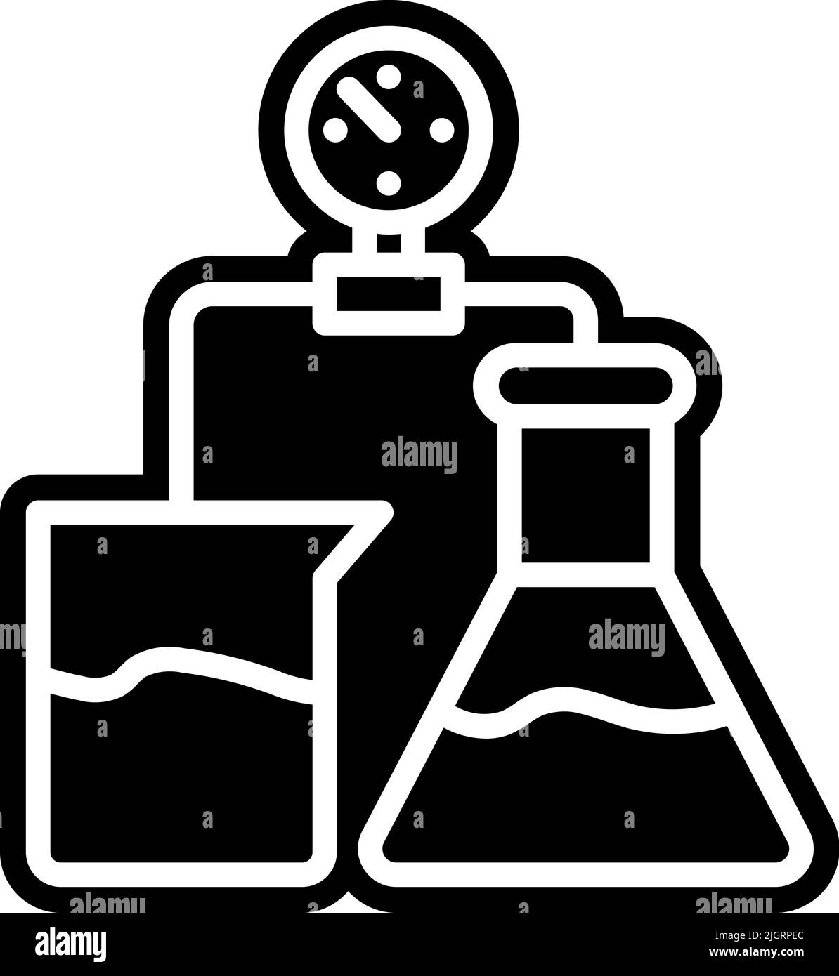 Science lab experiment school Black and White Stock Photos & Images - Alamy