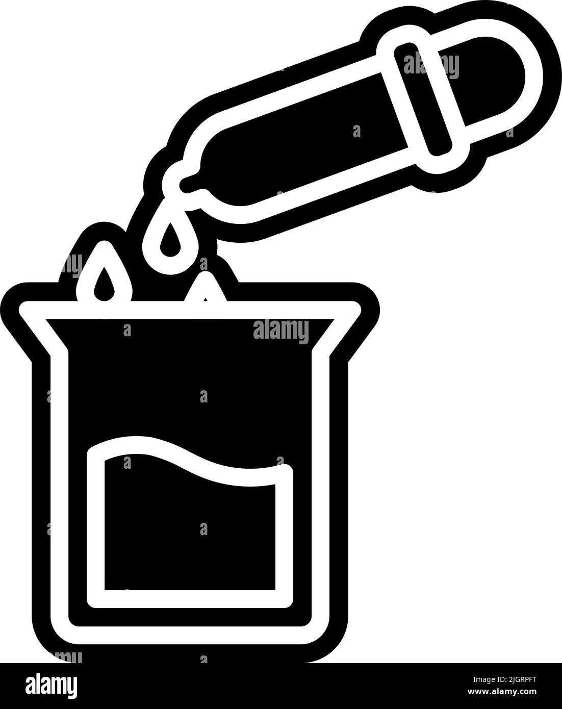 Chemistry dropper Stock Vector Images - Alamy