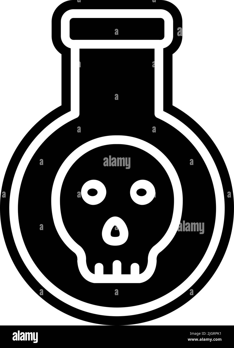 Chemistry flask icon Stock Vector Image & Art - Alamy