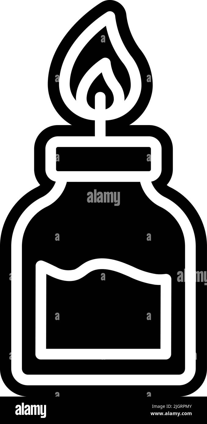 Chemistry flame icon Stock Vector Image & Art - Alamy