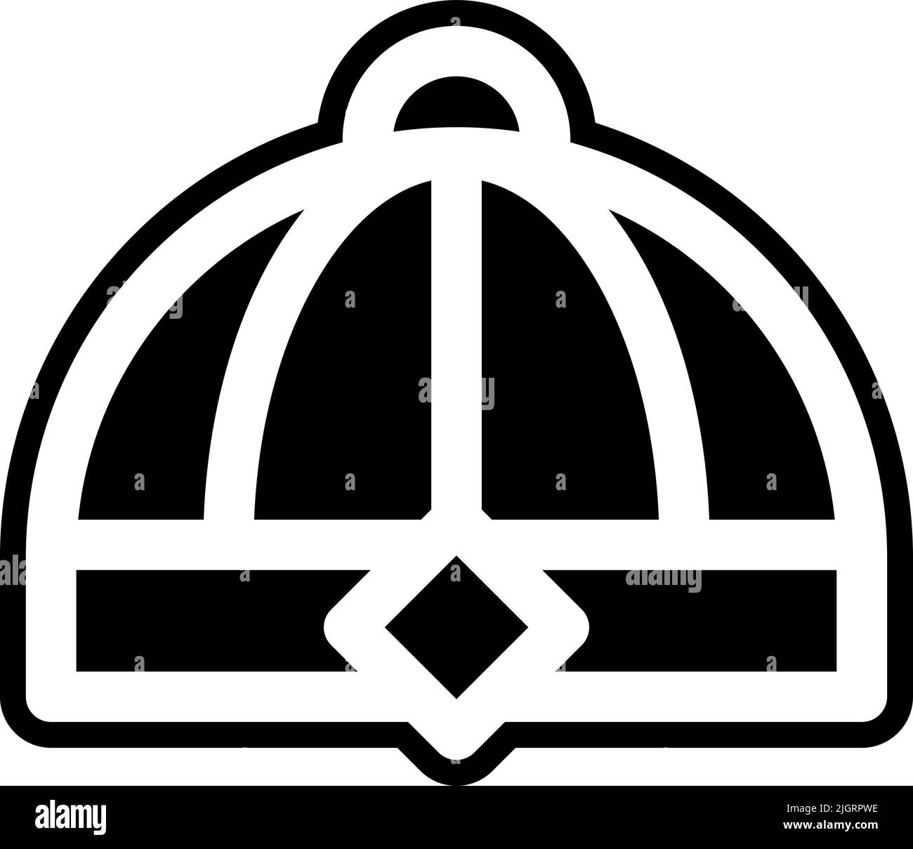 Wedding hat isolated Black and White Stock Photos & Images - Alamy