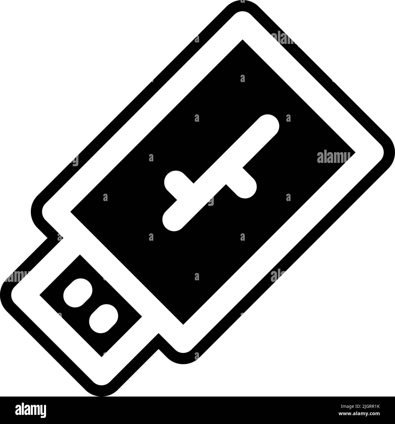 Computer hardware flash disk icon Stock Vector Image & Art - Alamy