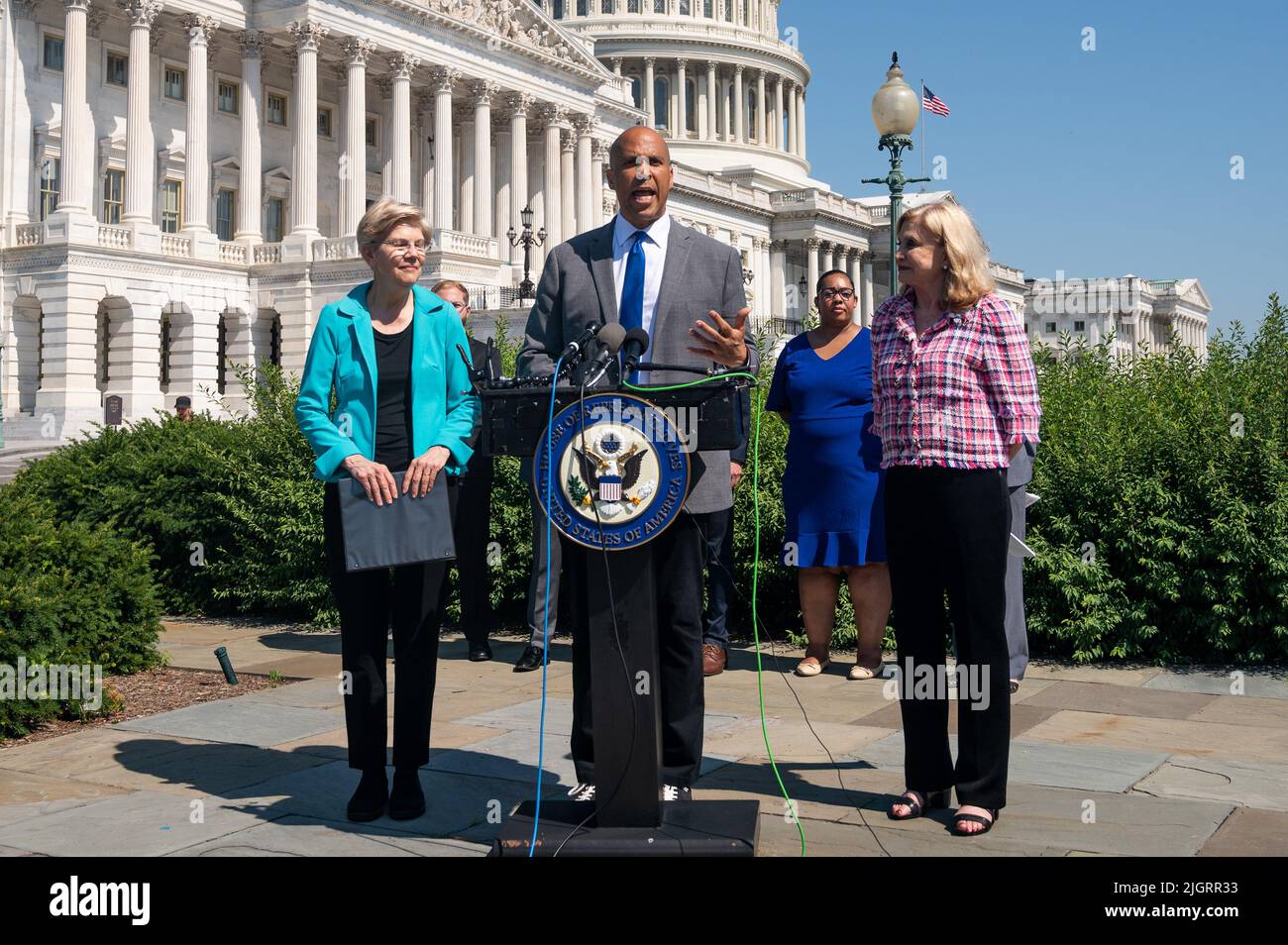 Washington, U.S. 12th July, 2022. U.S. Senator Cory Booker (D-NJ ...