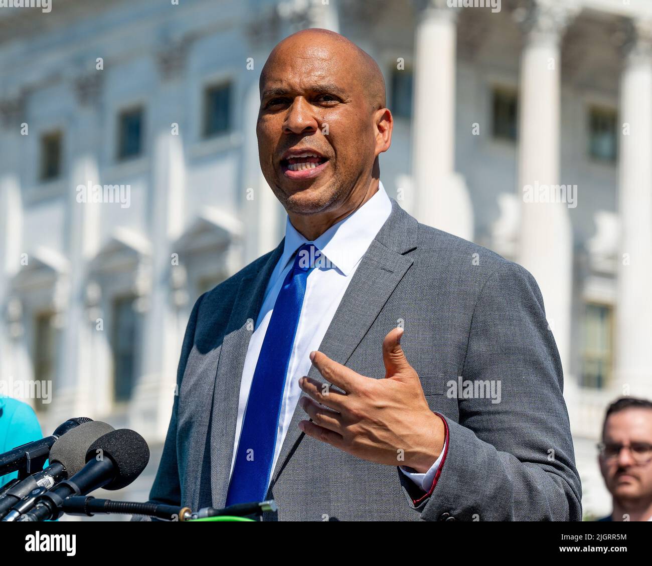Washington, U.S. 12th July, 2022. U.S. Senator Cory Booker (D-NJ ...