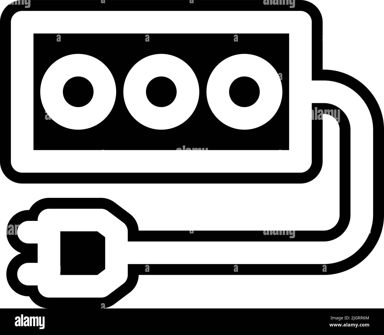 Computer hardware extension cord icon Stock Vector Image & Art - Alamy