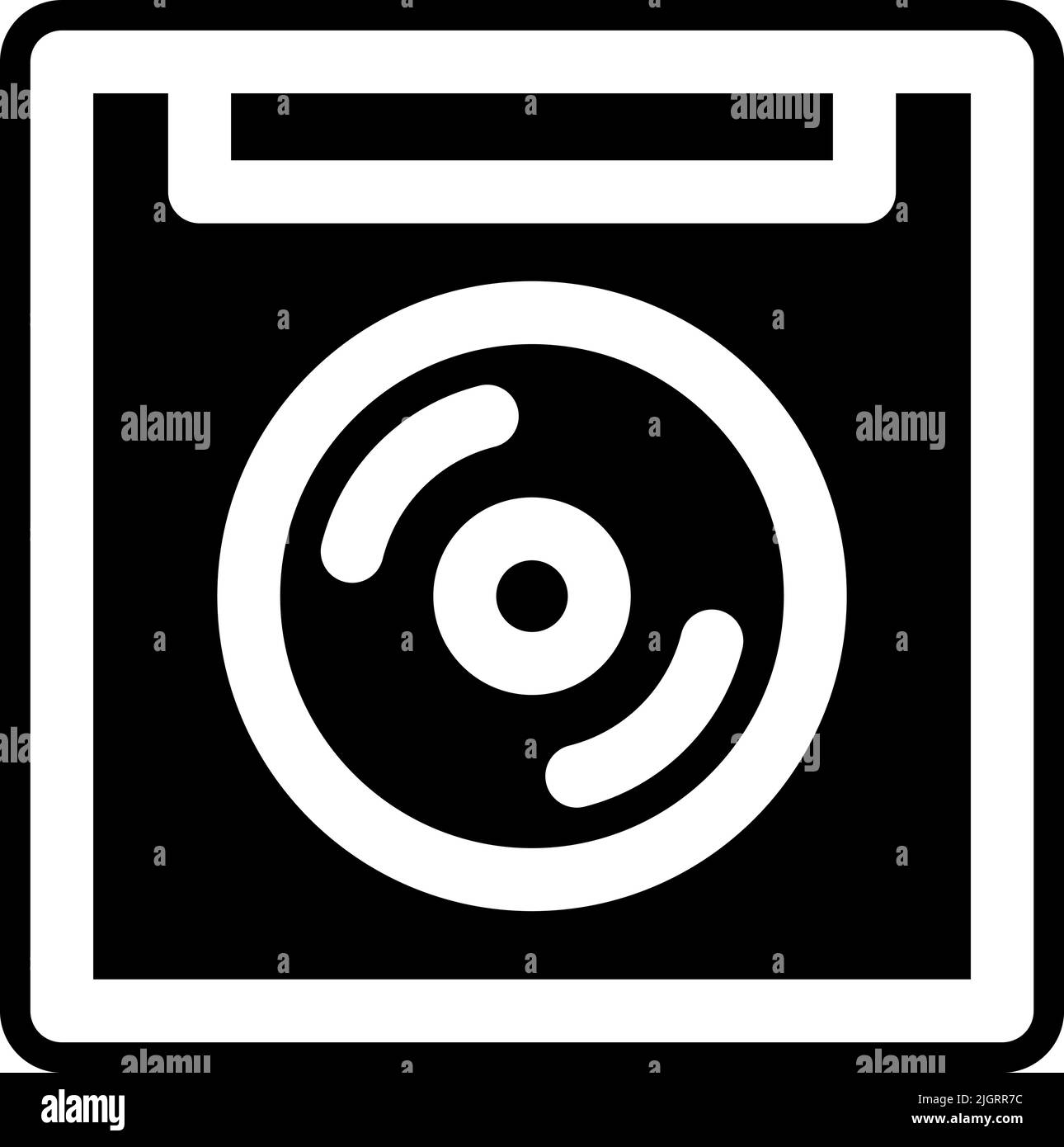 Computer hardware compact disc icon Stock Vector Image & Art - Alamy