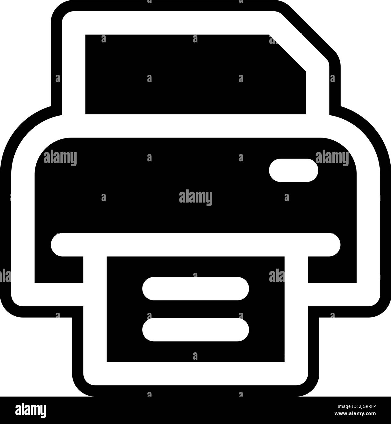 Computer hardware printer icon Stock Vector Image & Art - Alamy