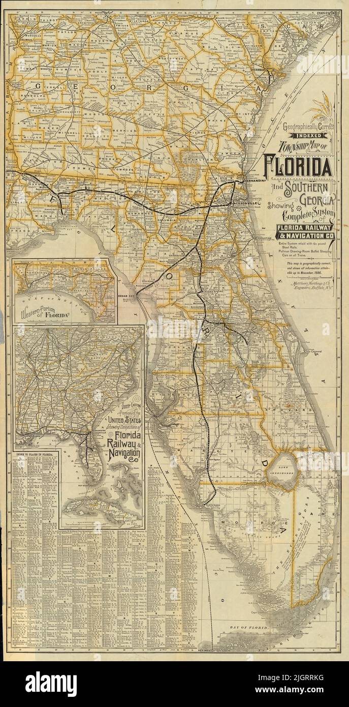 1886 map hi-res stock photography and images - Alamy