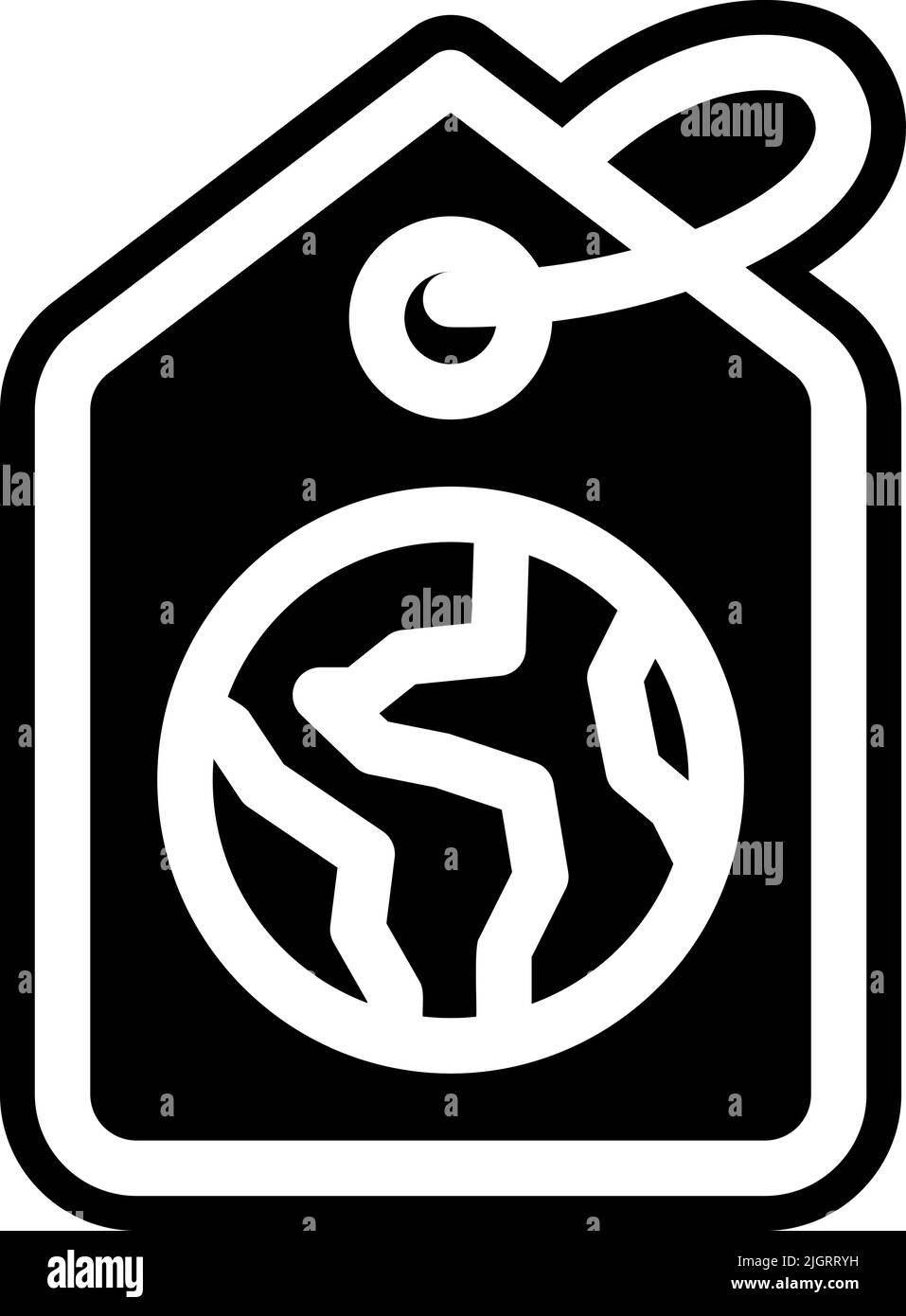 Earth day price tag icon Stock Vector Image & Art - Alamy