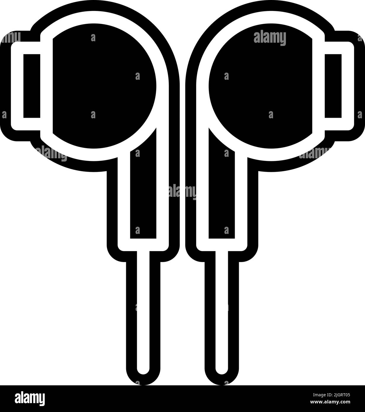 Devices and electronics earphones icon Stock Vector Image & Art - Alamy