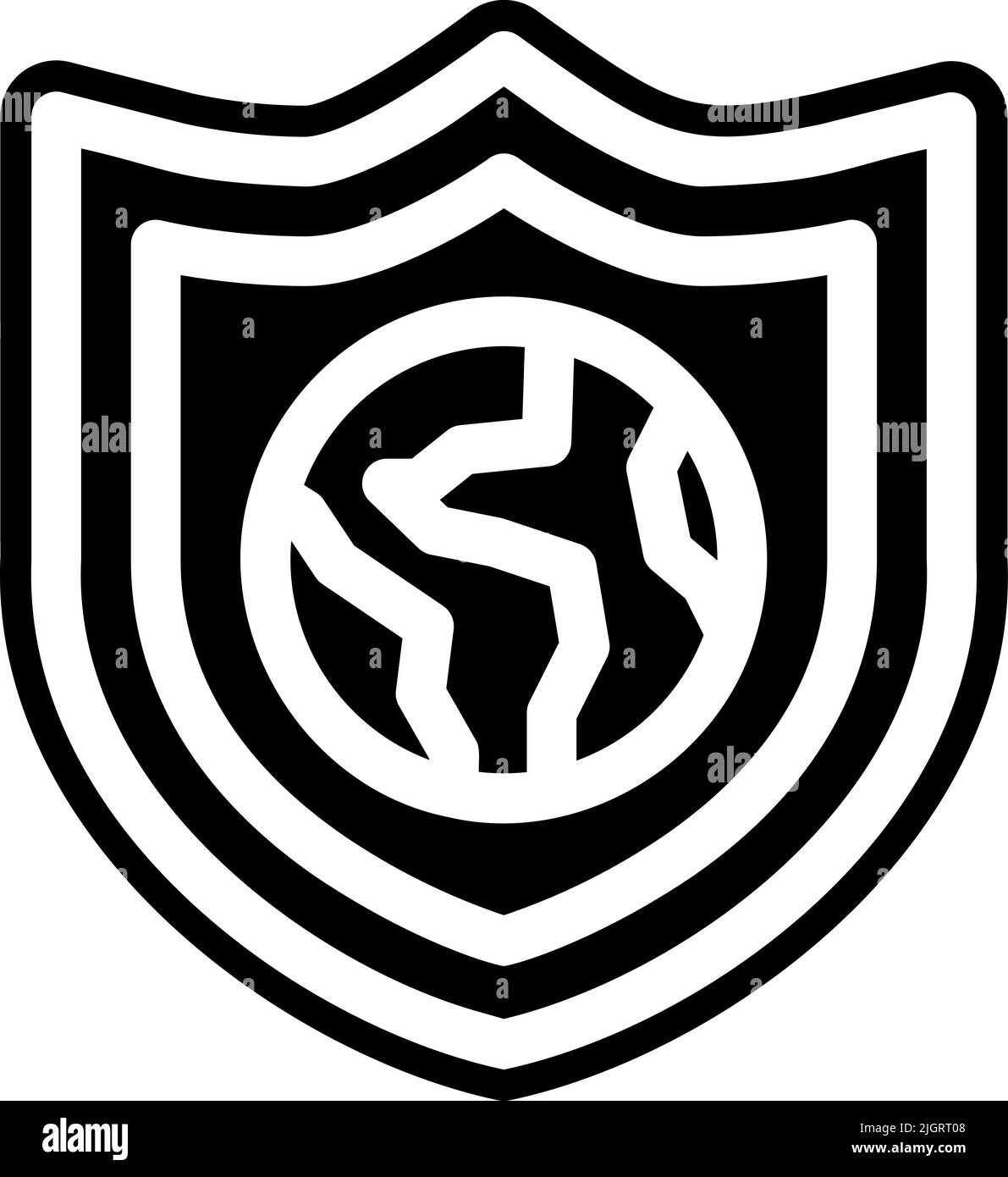 Earth day shield icon Stock Vector Image & Art - Alamy