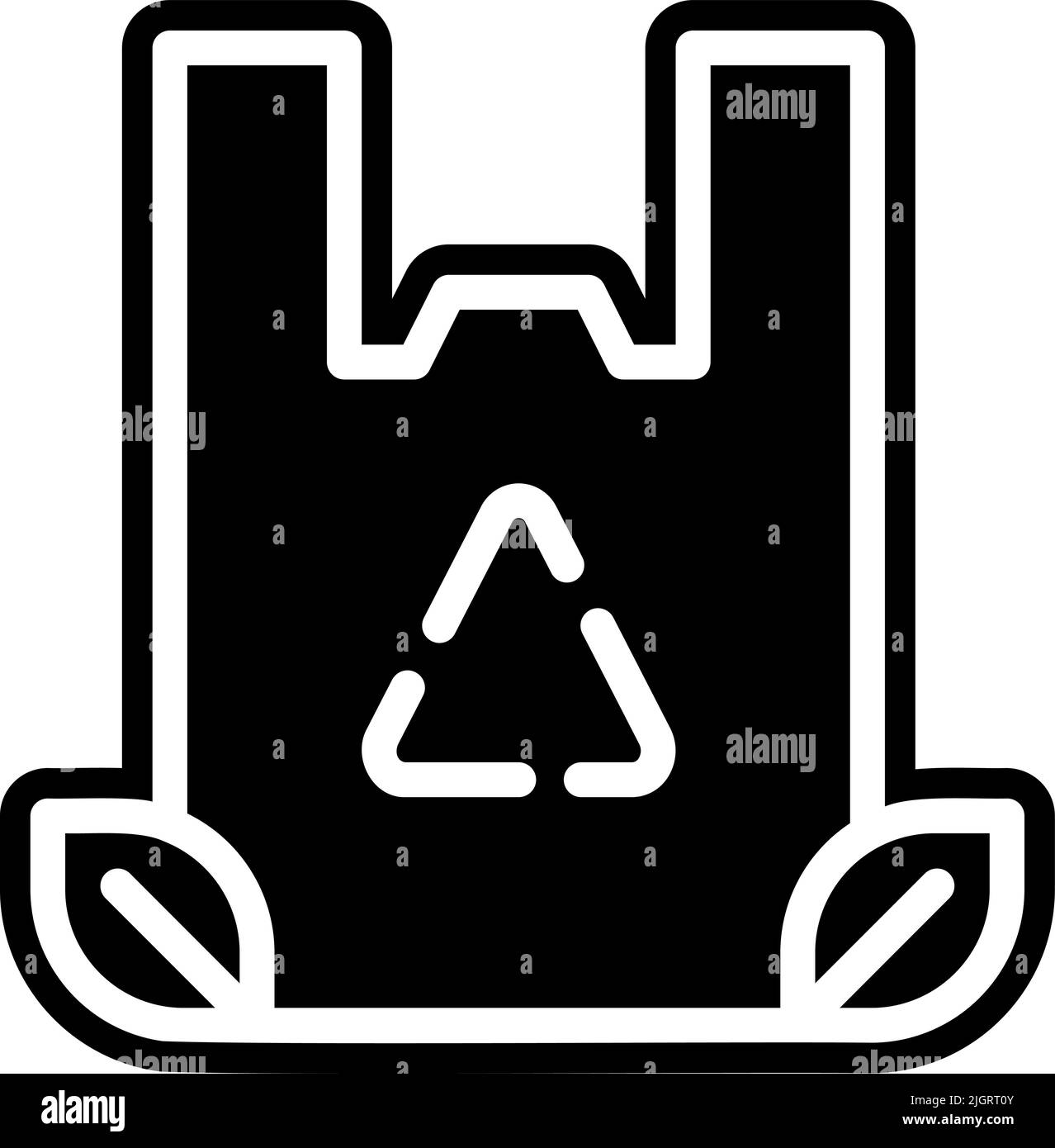 Bio plastic waste ocean Stock Vector Images - Alamy