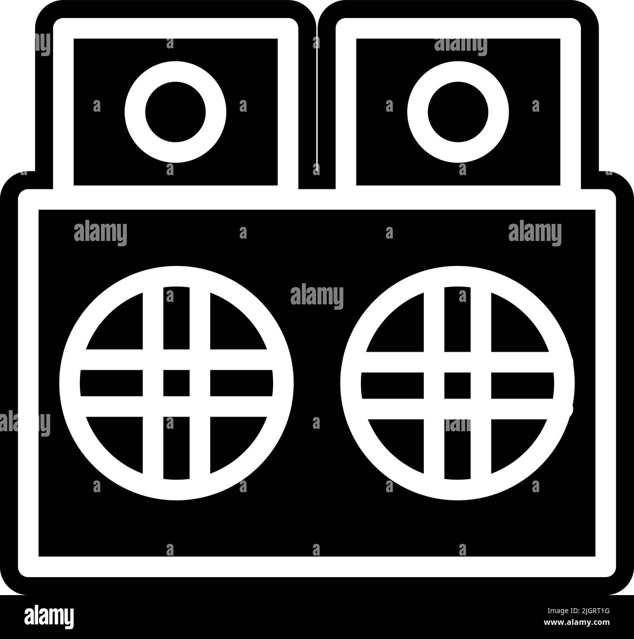 Devices And Electronics Sound Speaker Icon Stock Vector Image And Art Alamy