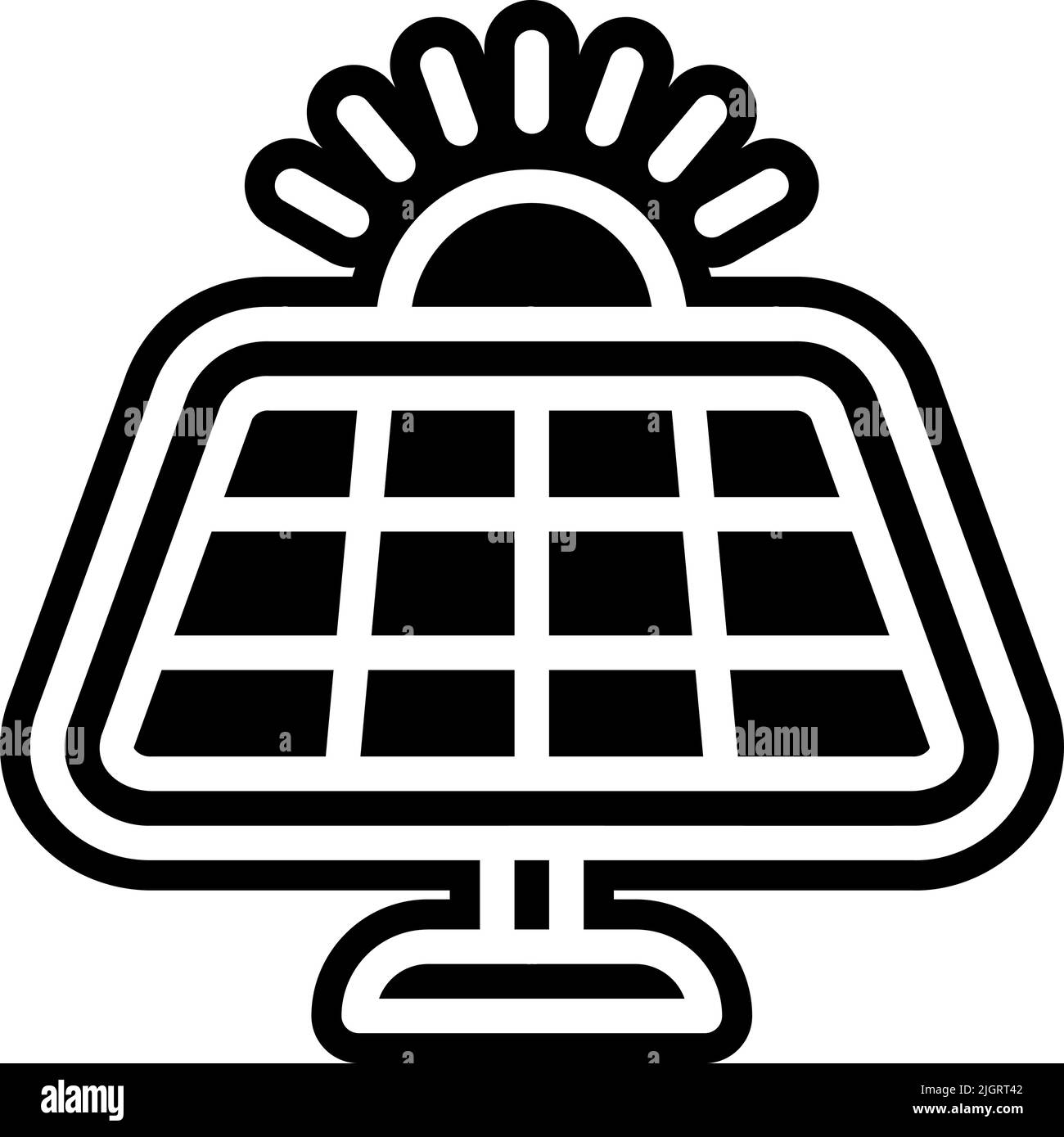 Earth day solar panel icon Stock Vector Image & Art - Alamy