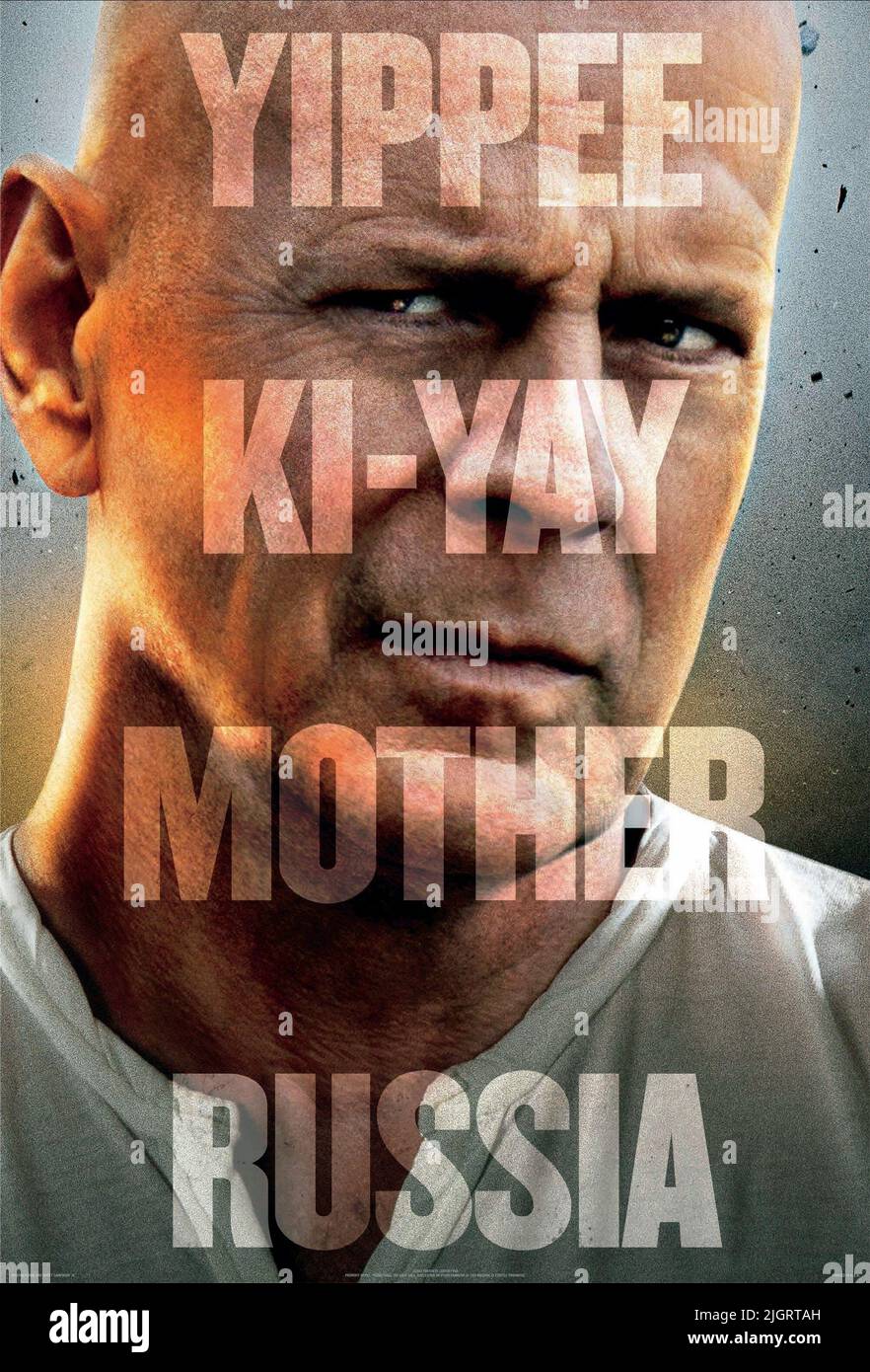 Bruce willis movie poster hi-res stock photography and images - Alamy