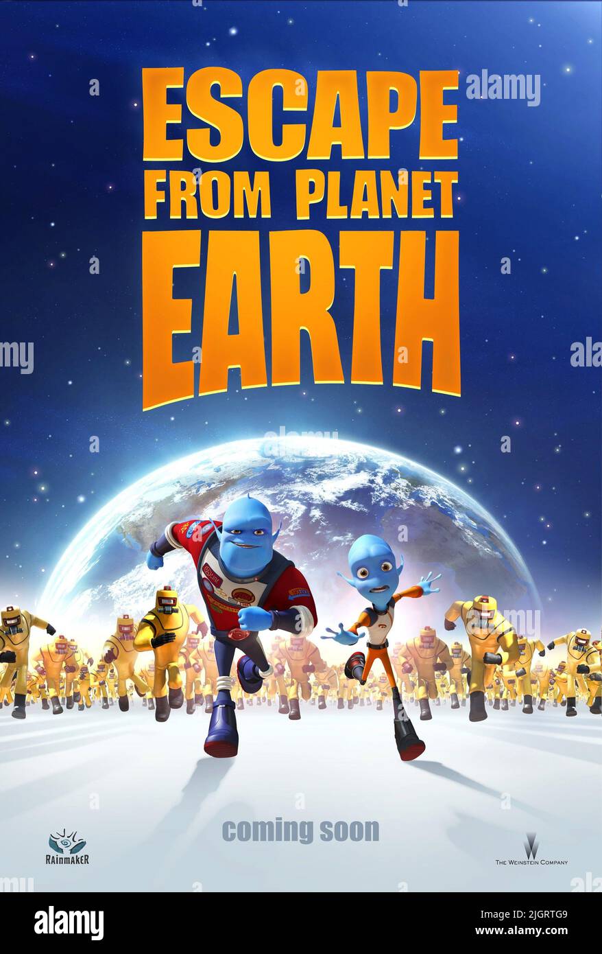 ALIEN POSTER, ESCAPE FROM PLANET EARTH, 2013 Stock Photo - Alamy