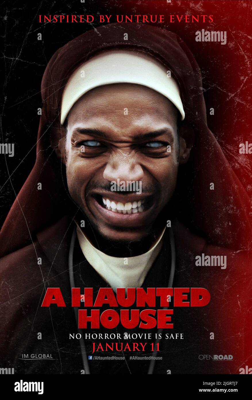 MARLON WAYANS POSTER, A HAUNTED HOUSE, 2013 Stock Photo - Alamy