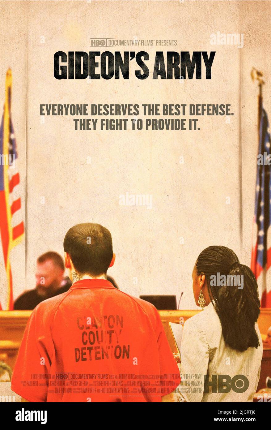 MOVIE POSTER, GIDEON'S ARMY, 2013 Stock Photo - Alamy