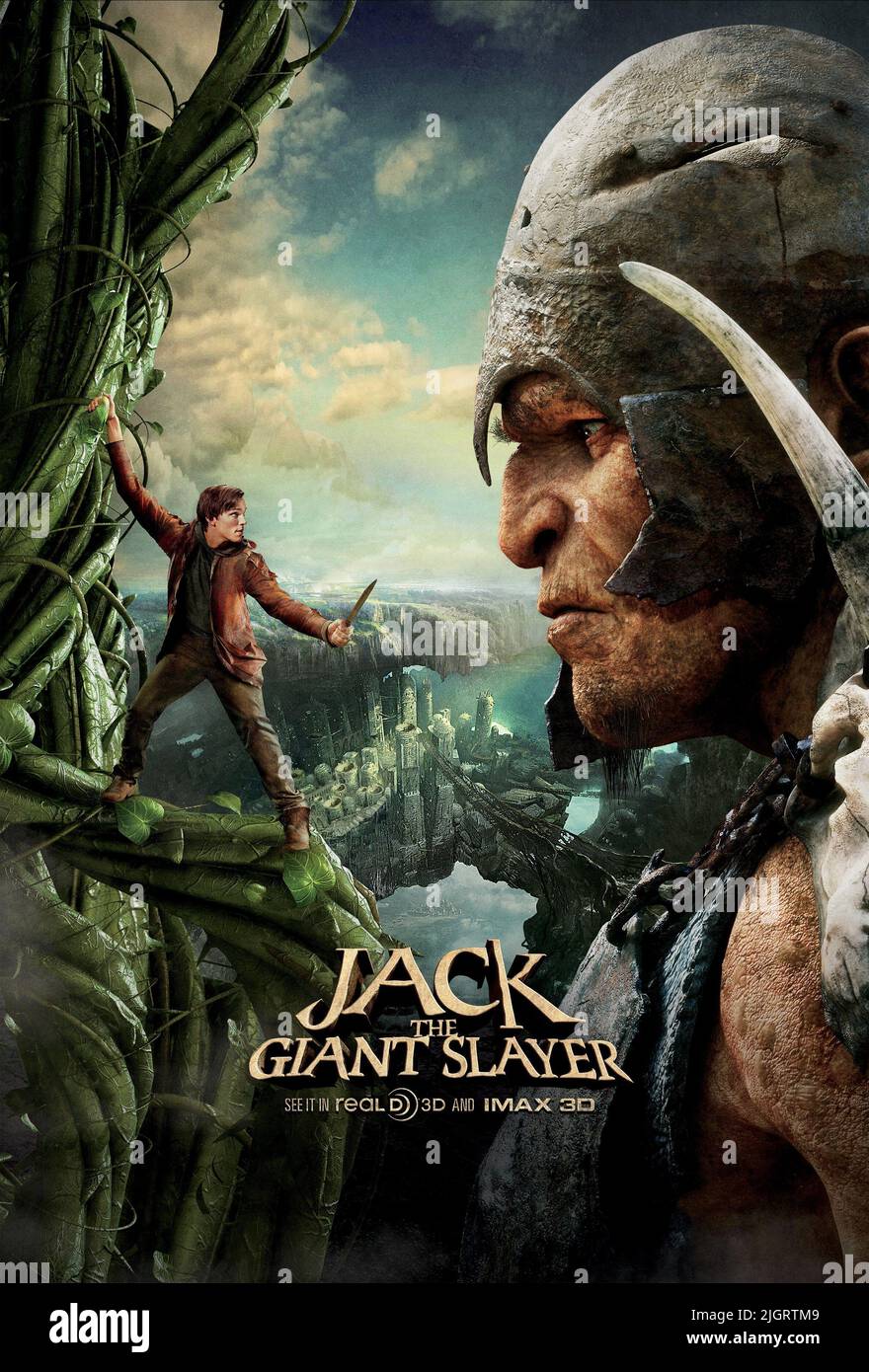 NICHOLAS HOULT POSTER, JACK THE GIANT SLAYER, 2013 Stock Photo - Alamy