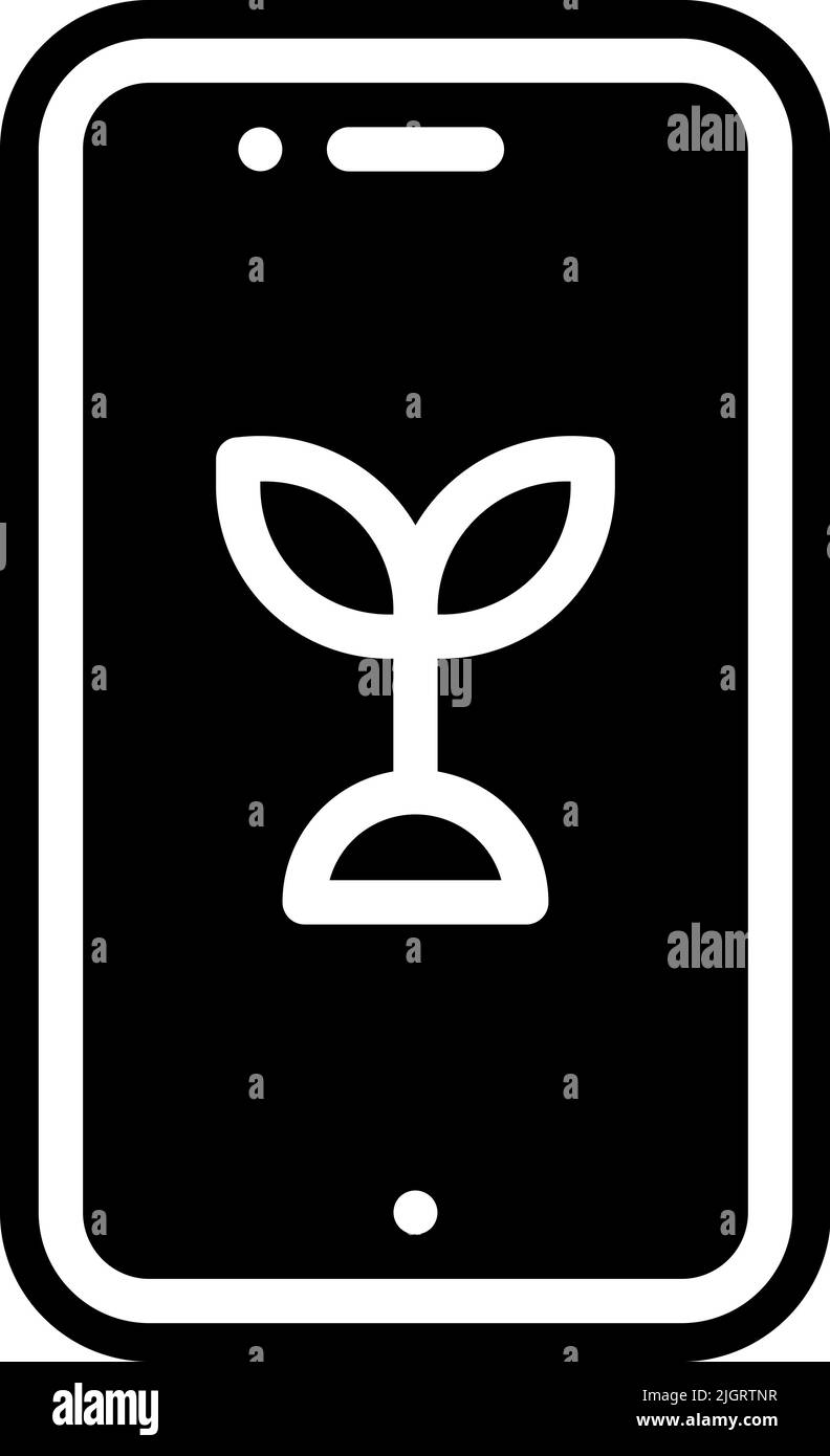 Earth day phone icon Stock Vector Image & Art - Alamy