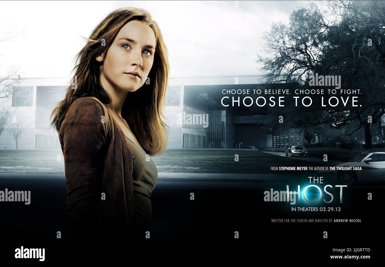 SAOIRSE RONAN POSTER, THE HOST, 2013 Stock Photo - Alamy
