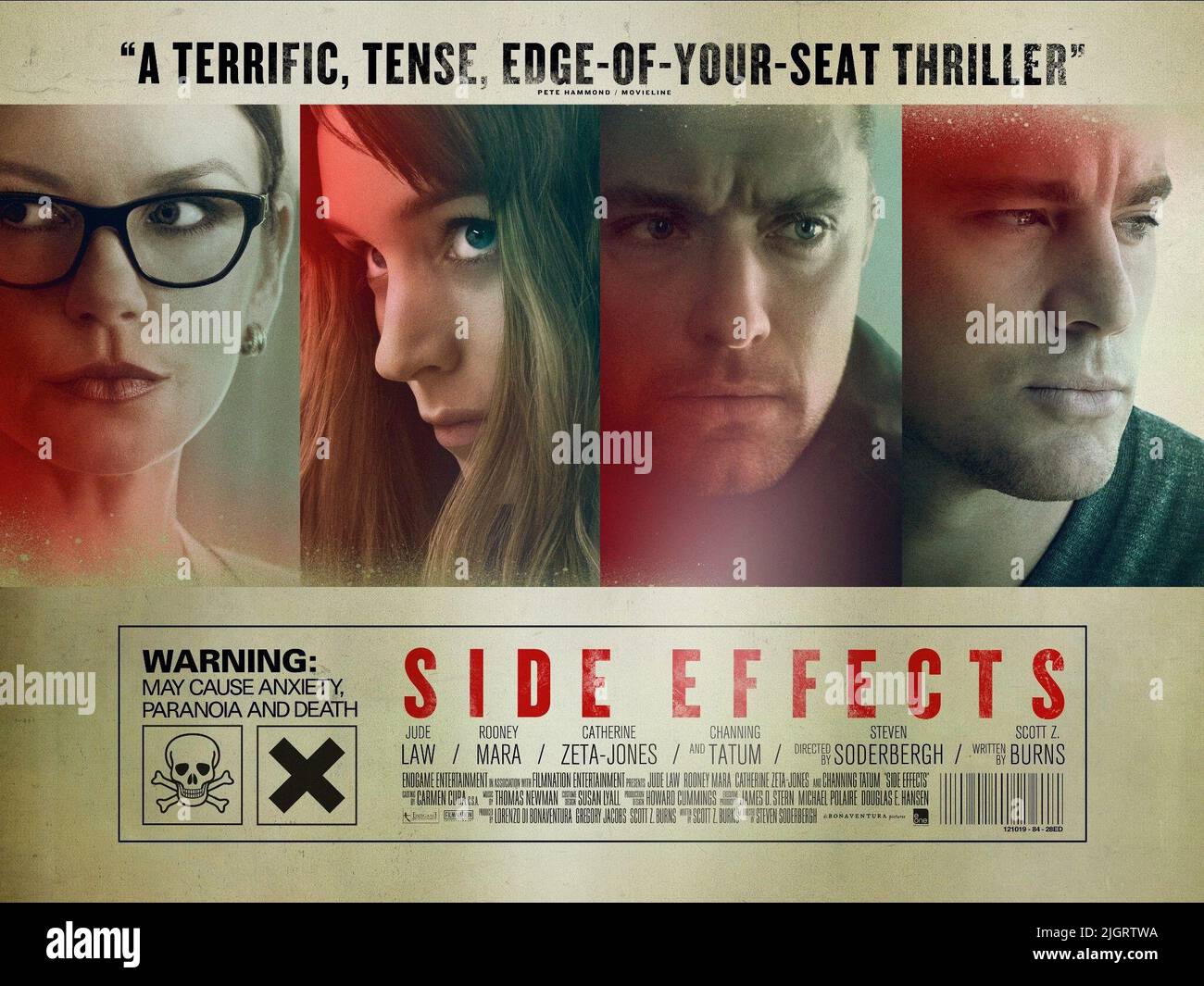 CATHERINE ZETA JONES, ROONEY MARA, JUDE LAW, CHANNING TATUM, SIDE ...