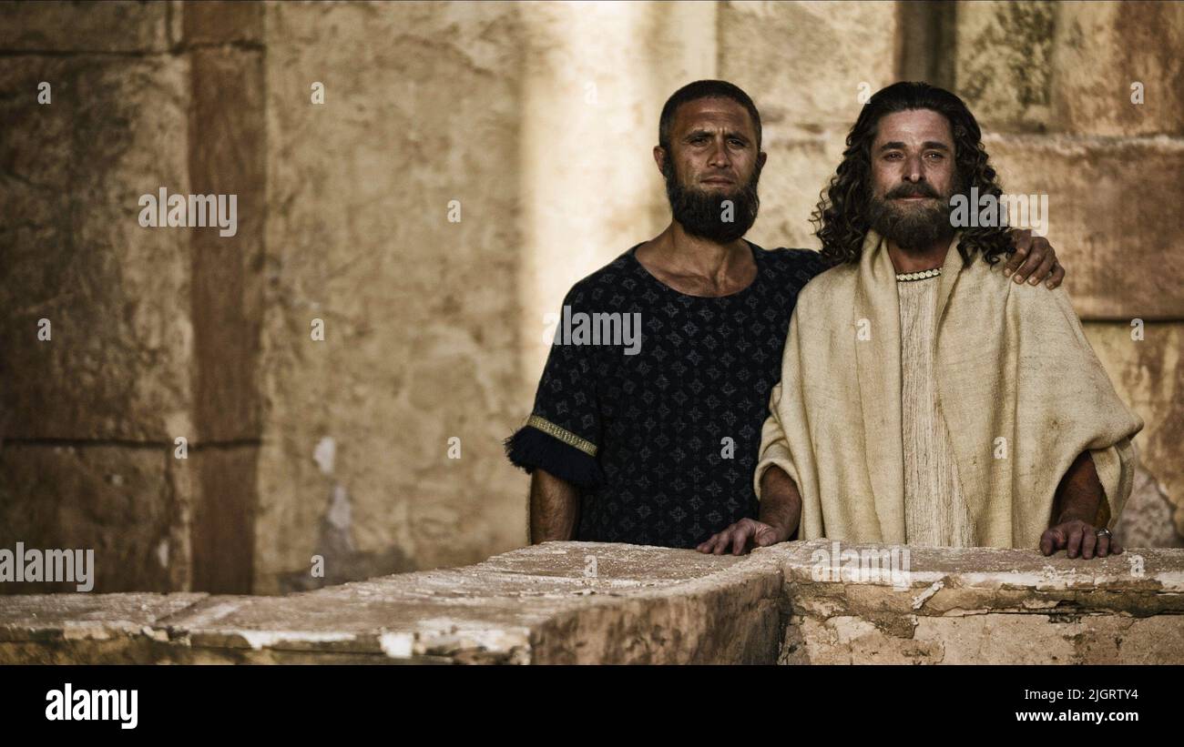 CHRISTOPHER SIMON, JAKE CANUSO, THE BIBLE, 2013 Stock Photo - Alamy