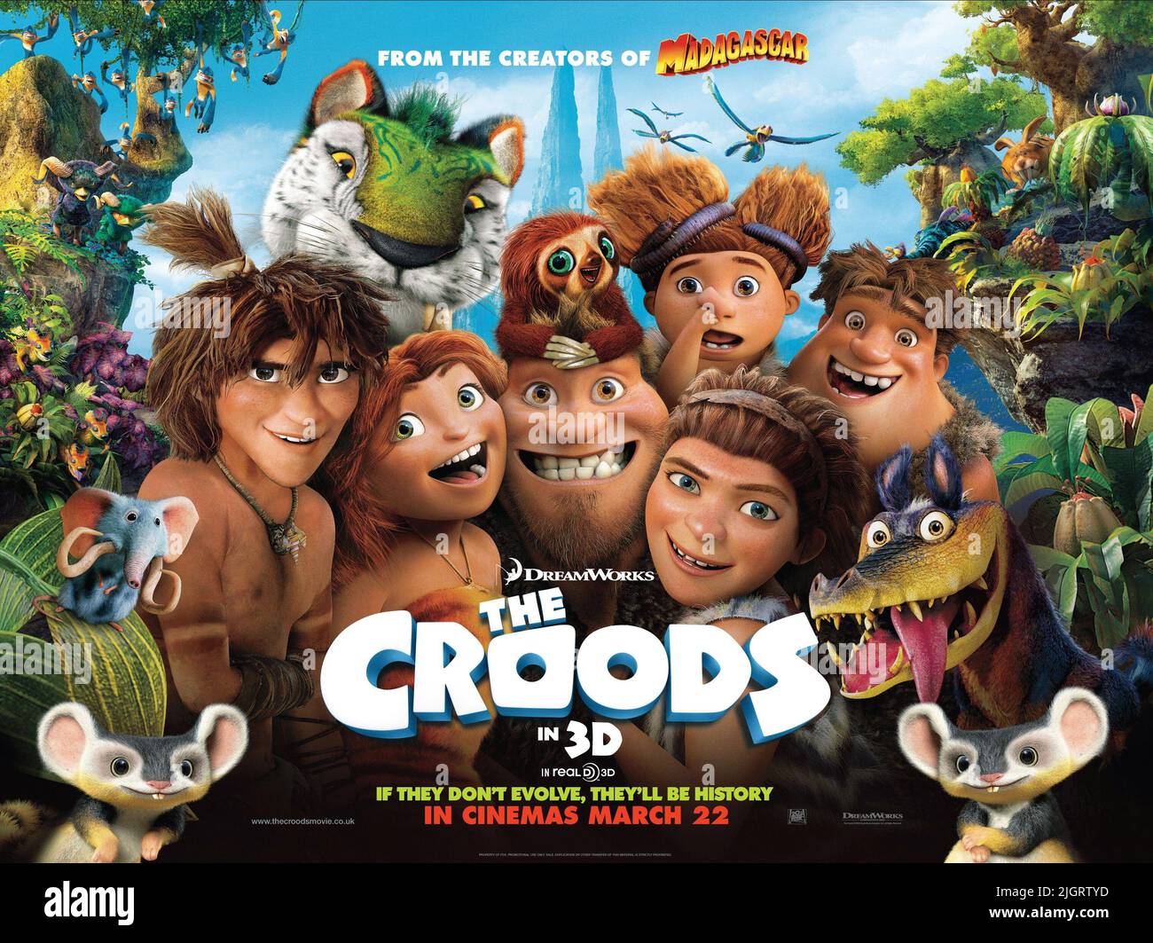 The croods poster hi-res stock photography and images - Alamy