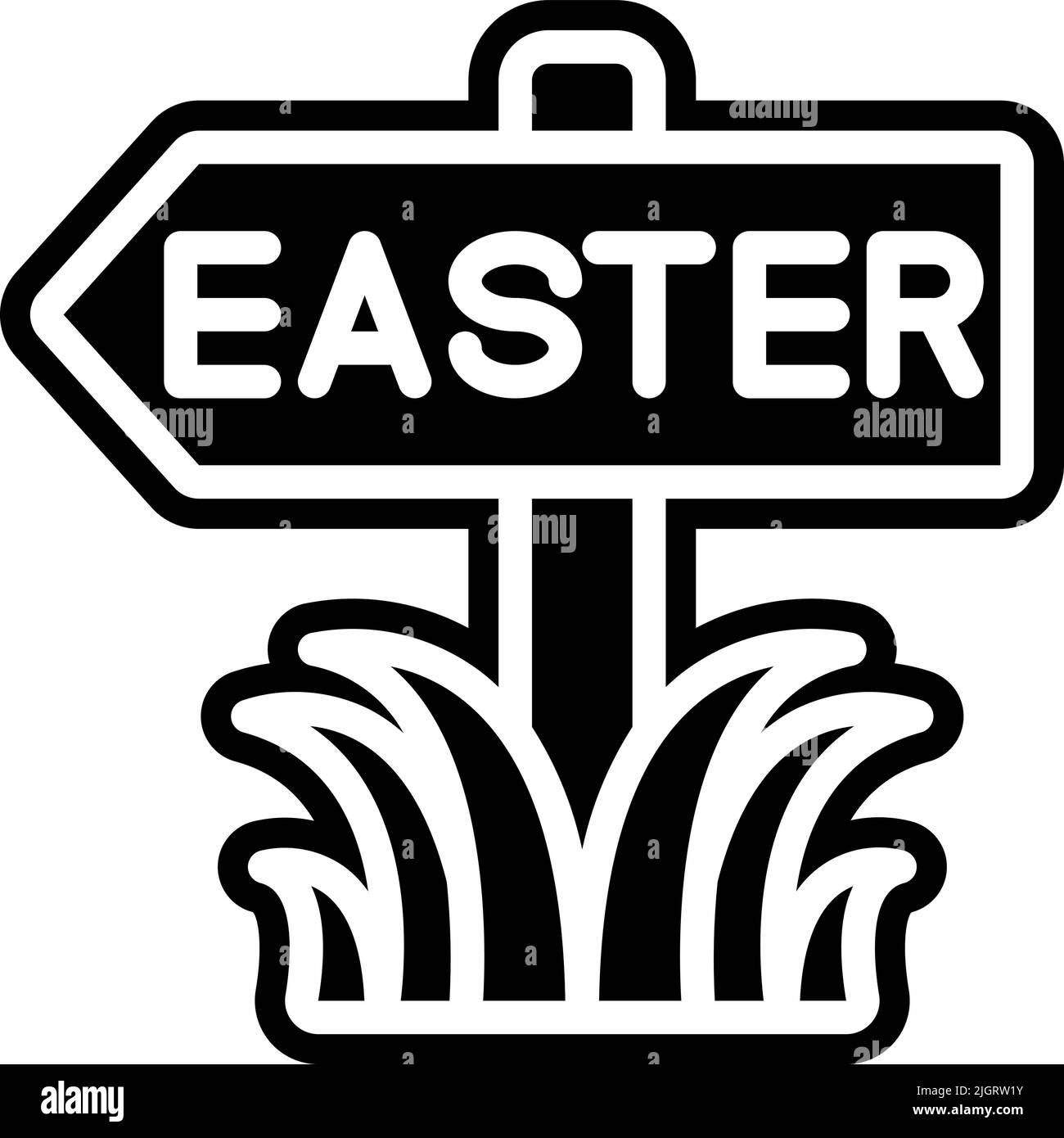 Easter sign icon Stock Vector Image & Art - Alamy