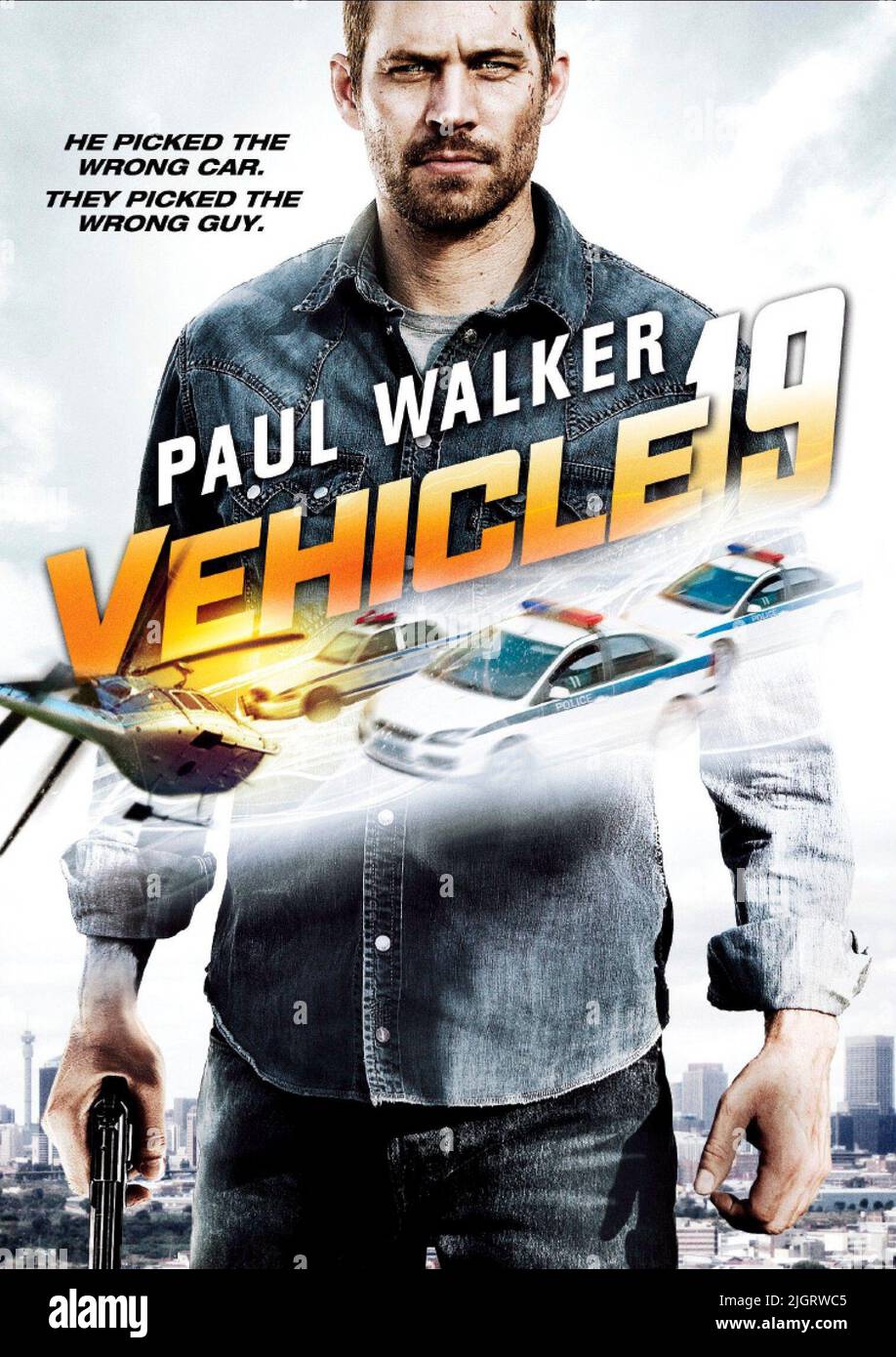 PAUL WALKER POSTER, VEHICLE 19, 2013 Stock Photo - Alamy
