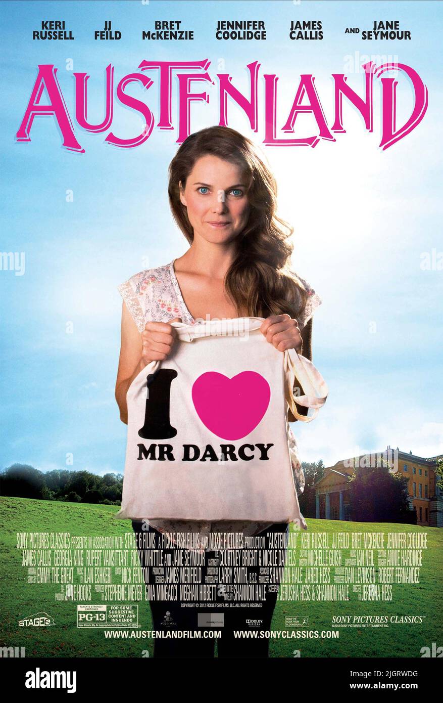 KERI RUSSELL POSTER, AUSTENLAND, 2013 Stock Photo - Alamy