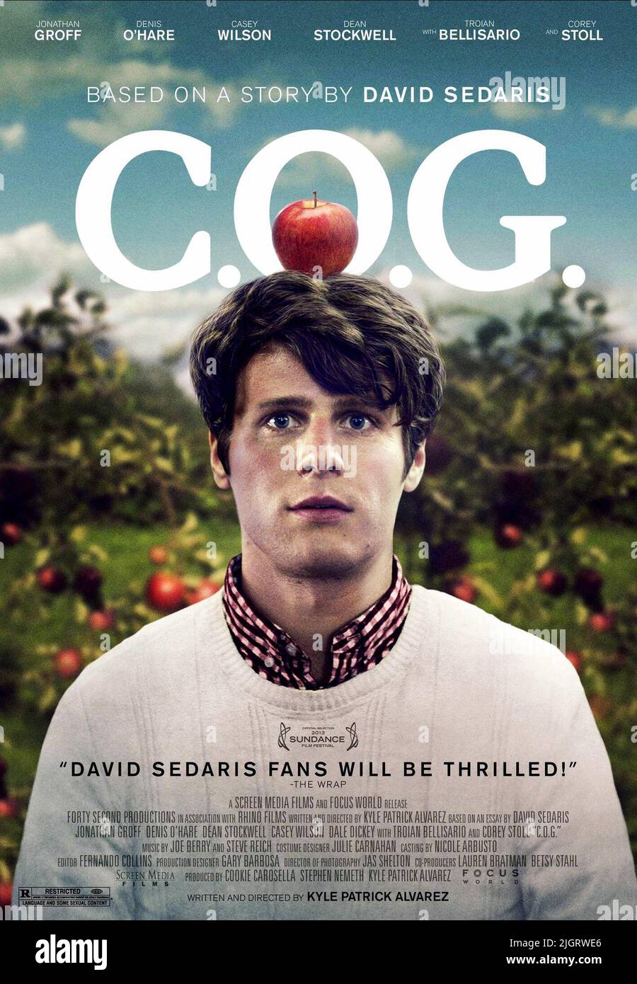 JONATHAN GROFF, C.O.G., 2013 Stock Photo - Alamy