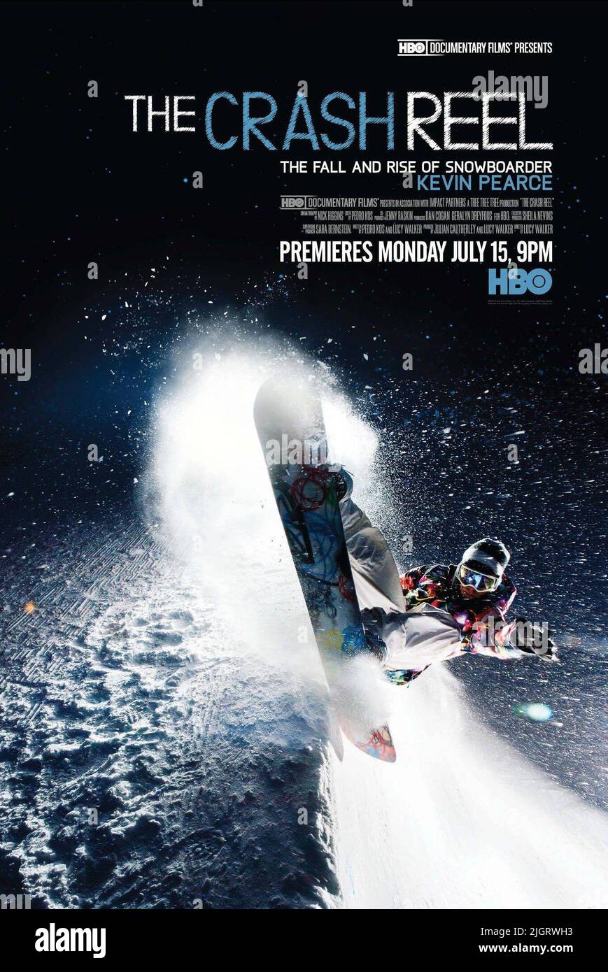 SNOWBOARDER POSTER, THE CRASH REEL, 2013 Stock Photo - Alamy