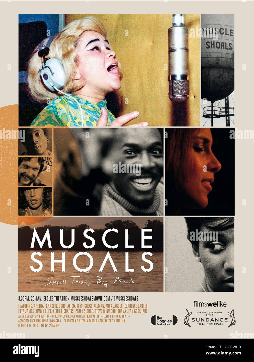 MOVIE POSTER, MUSCLE SHOALS, 2013 Stock Photo - Alamy