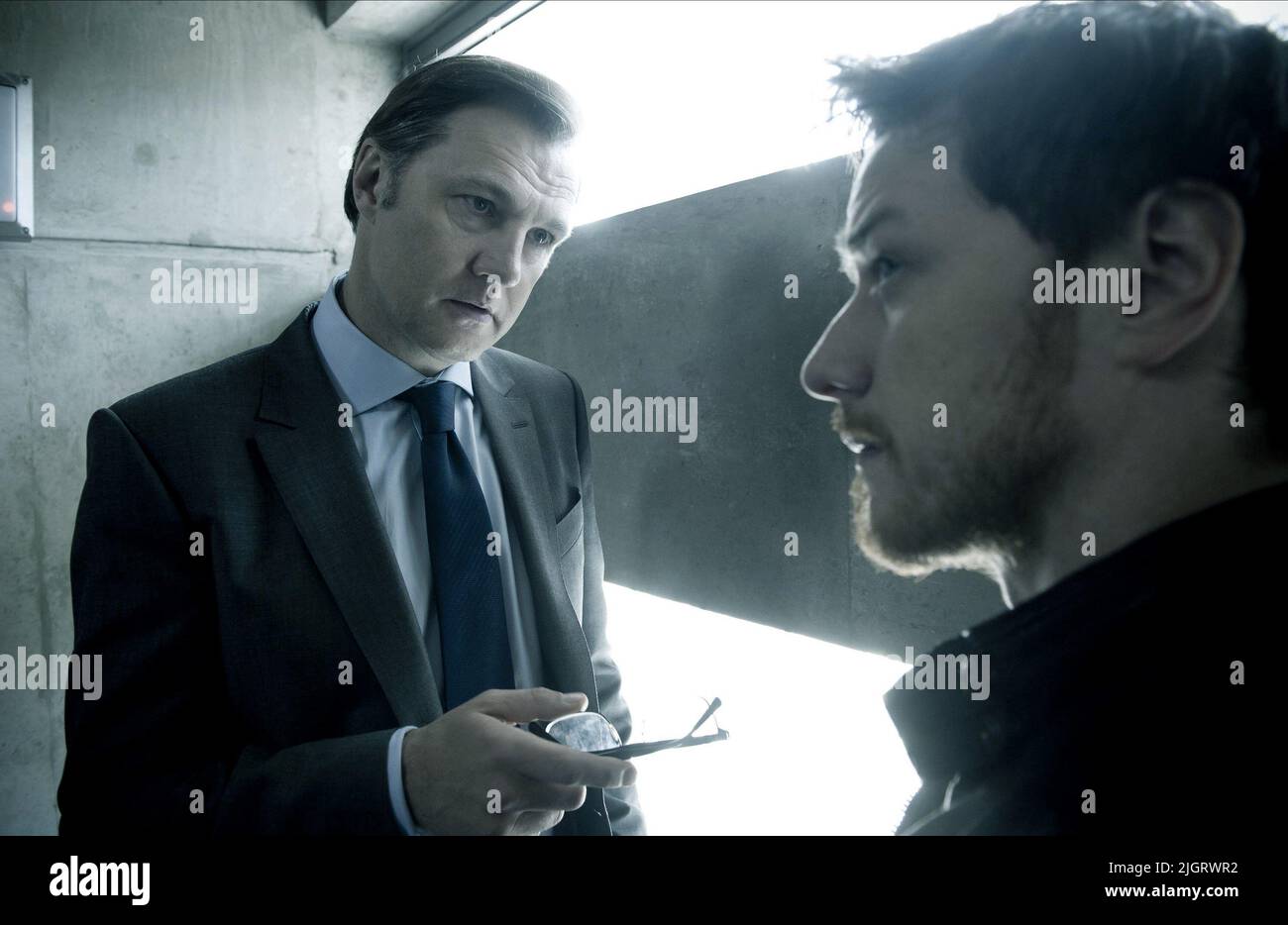 DAVID MORRISSEY, JAMES MCAVOY, WELCOME TO THE PUNCH, 2013 Stock Photo ...