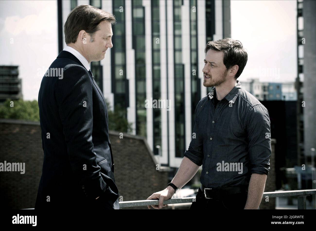 DAVID MORRISSEY, JAMES MCAVOY, WELCOME TO THE PUNCH, 2013 Stock Photo ...