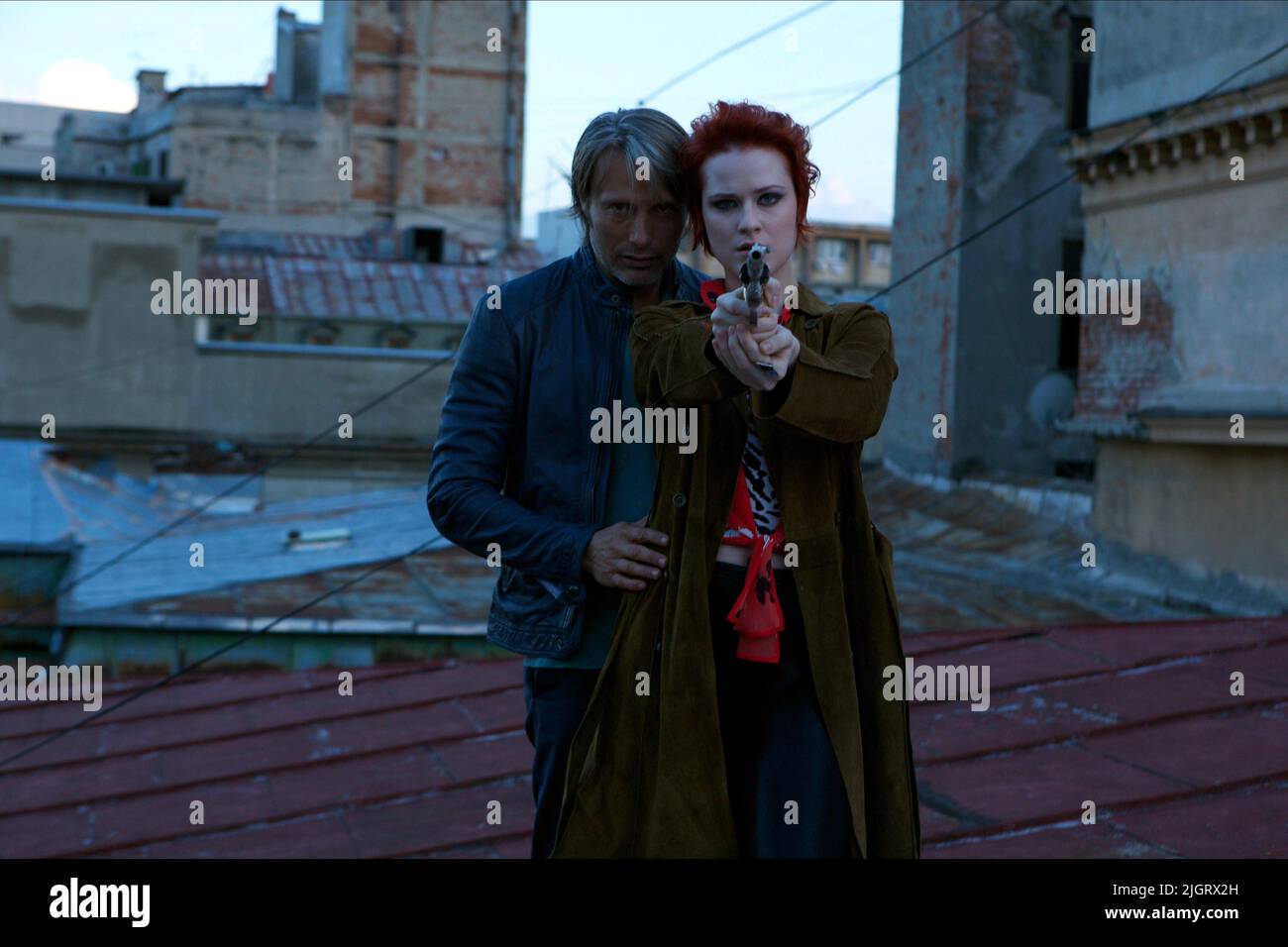 MADS MIKKELSEN, EVAN RACHEL WOOD, THE NECESSARY DEATH OF CHARLIE ...