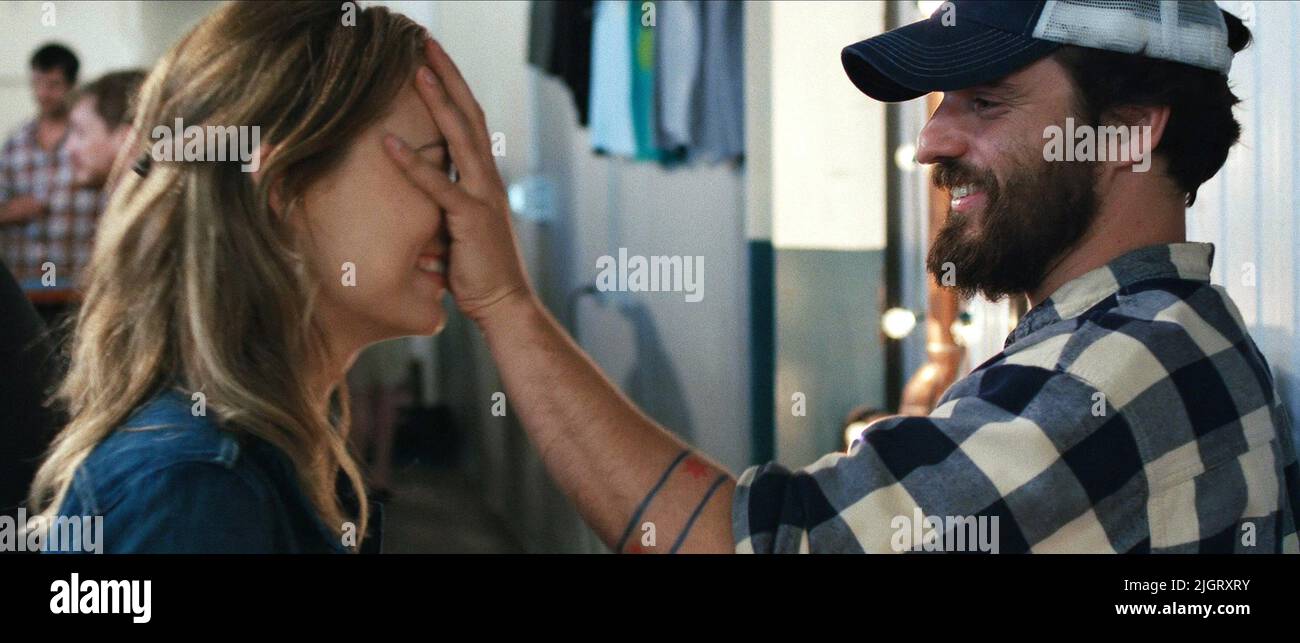 OLIVIA WILDE, JAKE JOHNSON, DRINKING BUDDIES, 2013 Stock Photo - Alamy