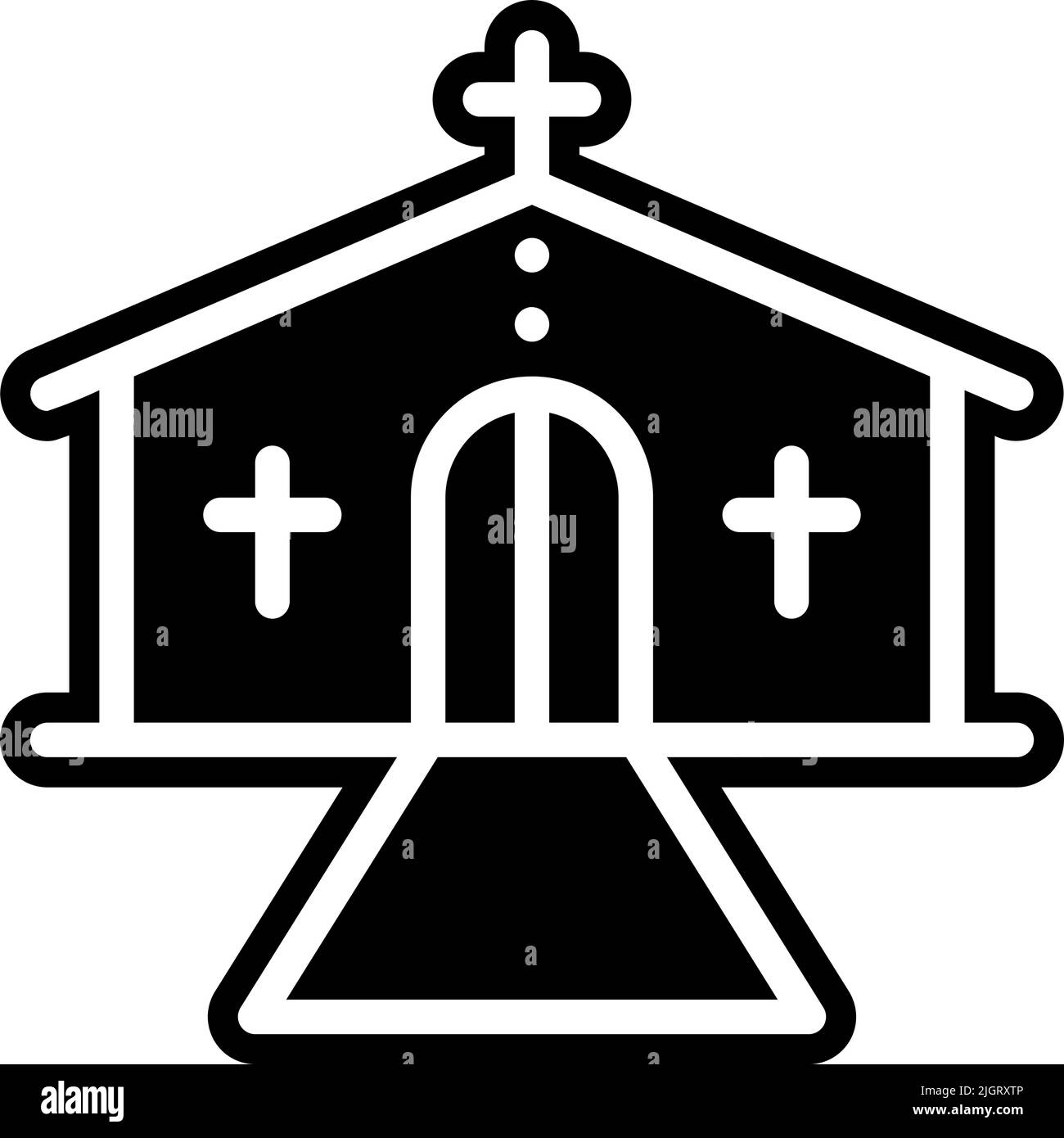 Easter day church icon Stock Vector Image & Art - Alamy
