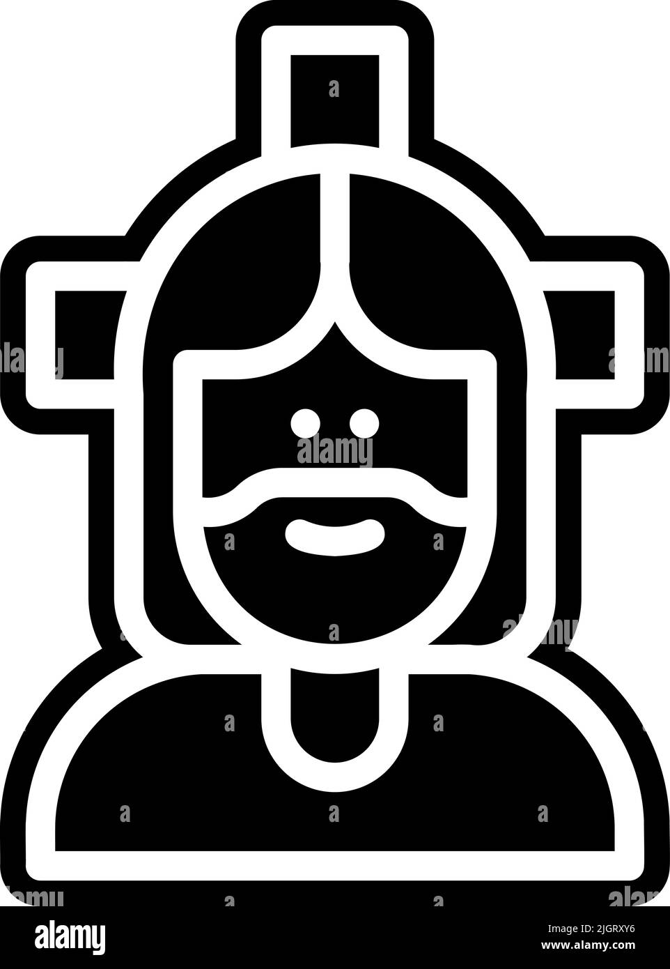 Easter day jesus icon Stock Vector Image & Art - Alamy