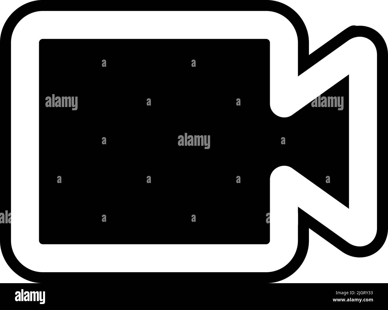 Video marketing sign round Stock Vector Images - Alamy