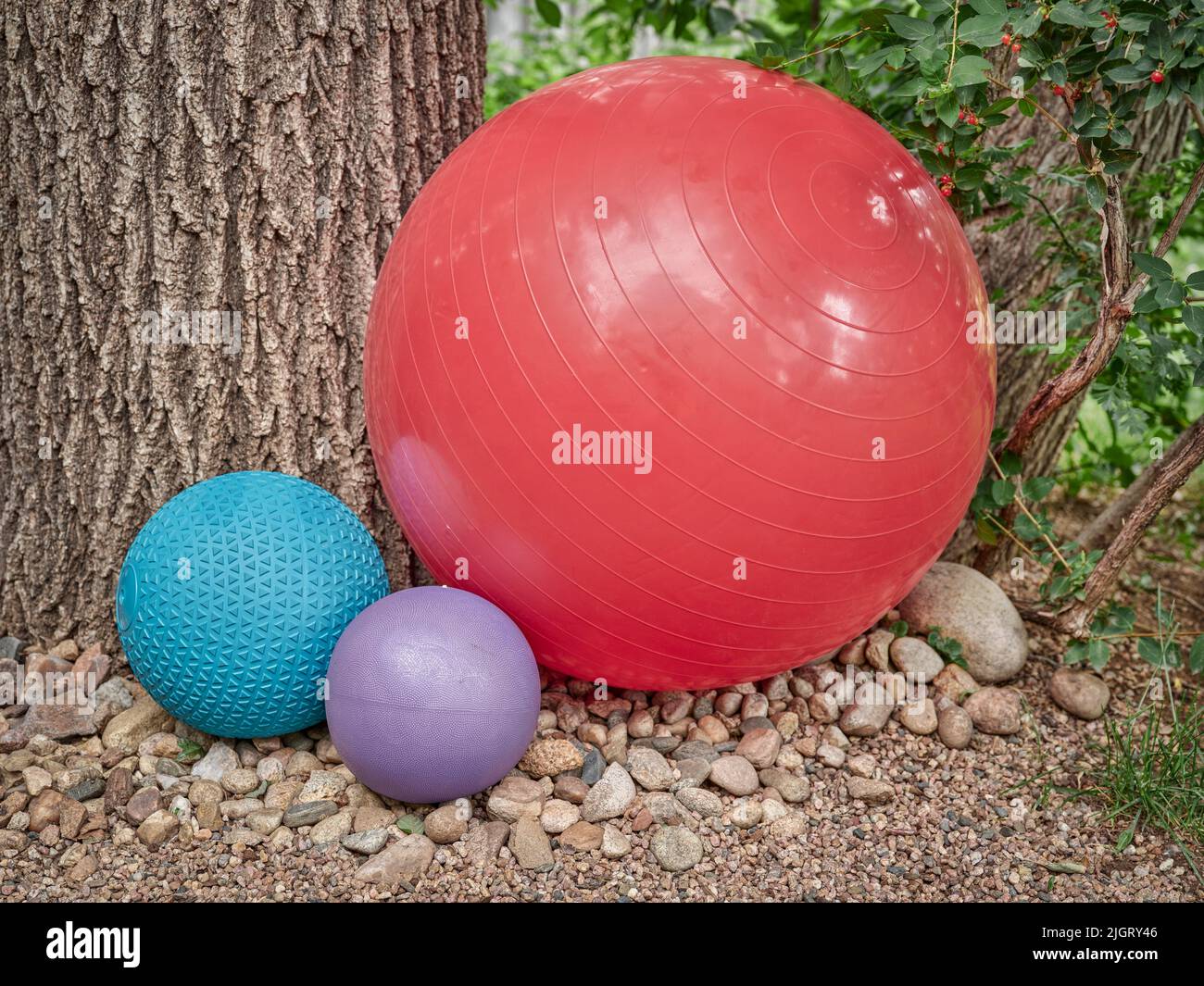 Swiss balls hi-res stock photography and images - Alamy