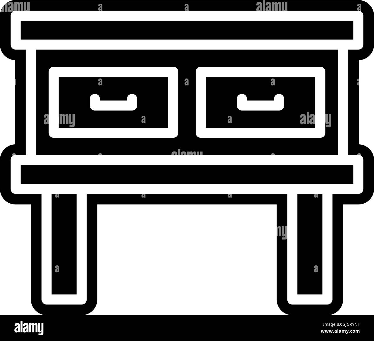 Furniture table icon Stock Vector Image & Art - Alamy