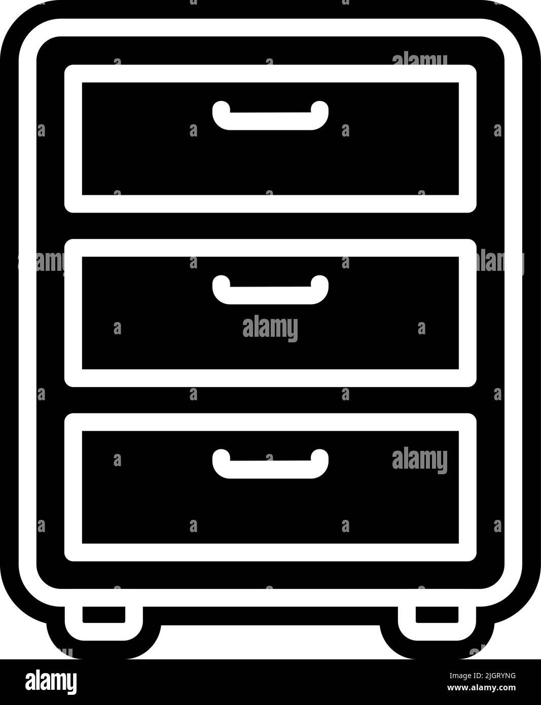 Kitchen drawer Black and White Stock Photos & Images - Alamy