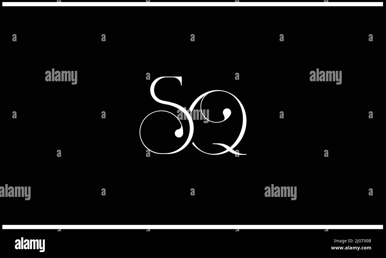 Letter sq logo hi-res stock photography and images - Alamy