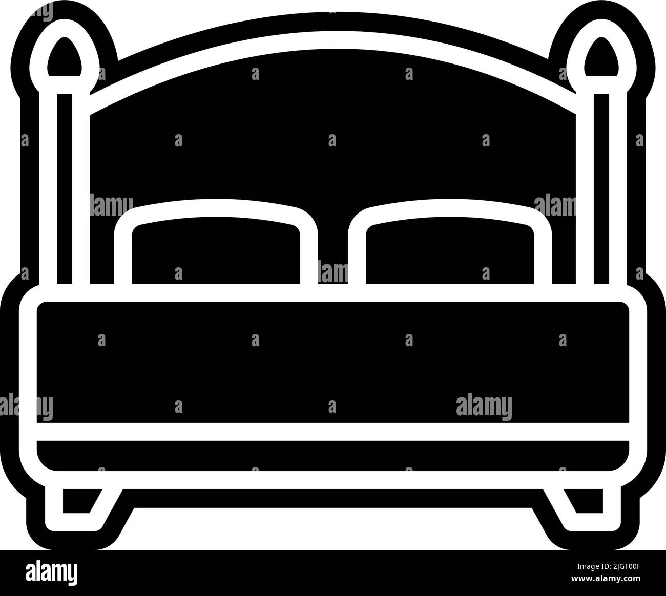 Bed desk room Cut Out Stock Images & Pictures - Alamy