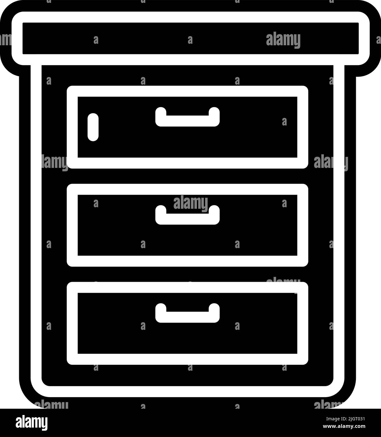 Furniture drawer icon Stock Vector Image & Art - Alamy