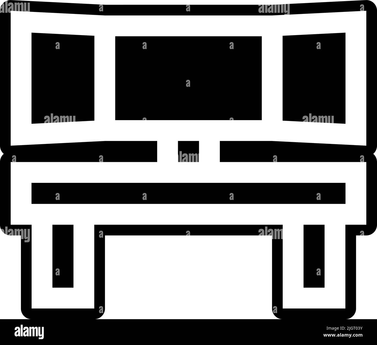 Triple displays hi-res stock photography and images - Alamy
